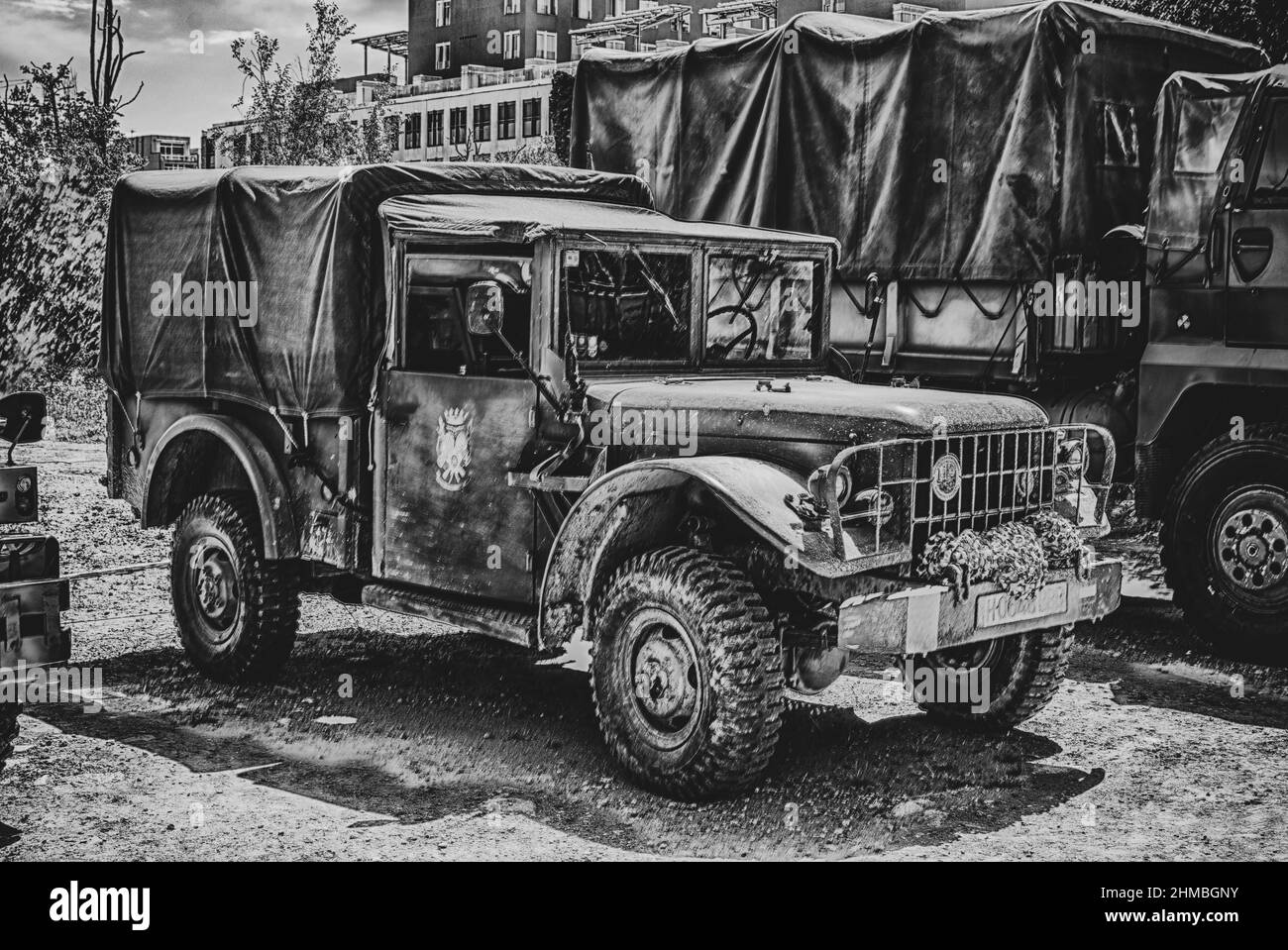 Dodge m37 Black and White Stock Photos & Images - Alamy