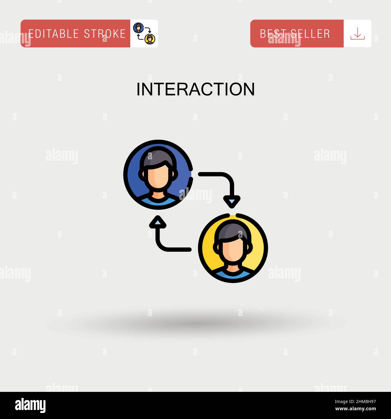 Interaction Simple vector icon Stock Vector Image & Art - Alamy Interaction Simple vector icon Stock Vector Image & Art - Alamy