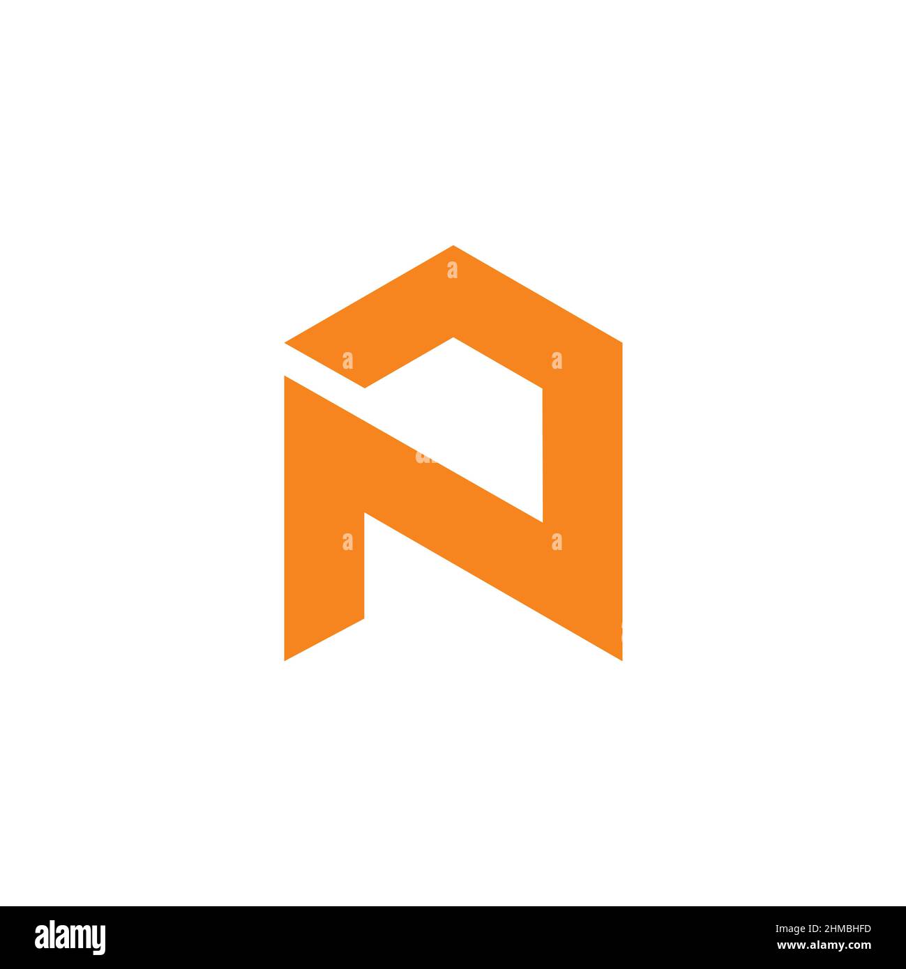 letter n roof home shape logo vector Stock Vector Image & Art - Alamy