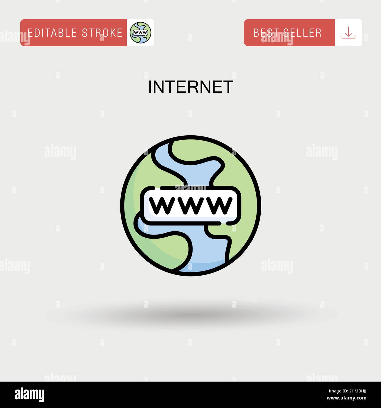 Internet things concept connected network Stock Vector Images - Alamy