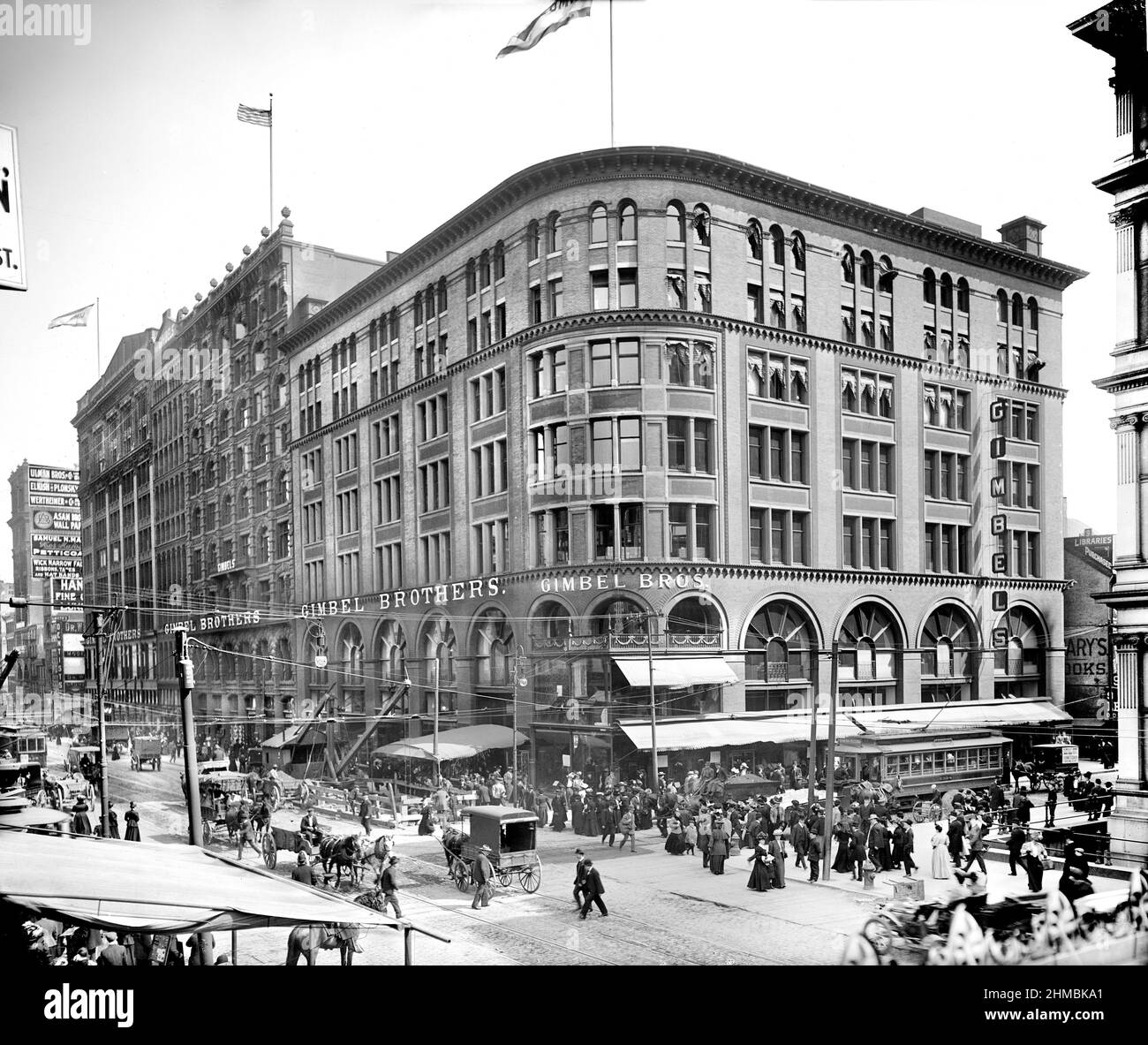 Vintage gimbels department store hi-res stock photography and images ...