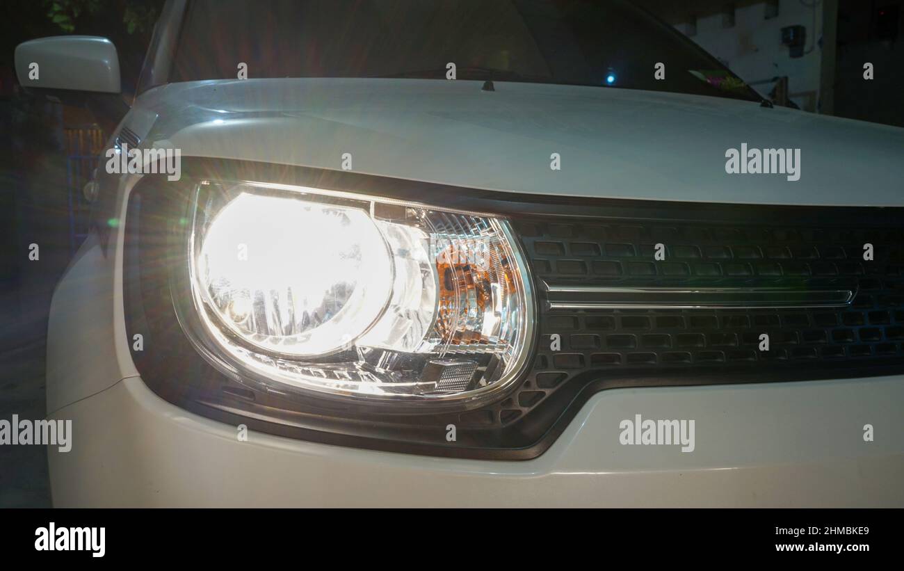 Close up part of a modern car Stock Photo - Alamy