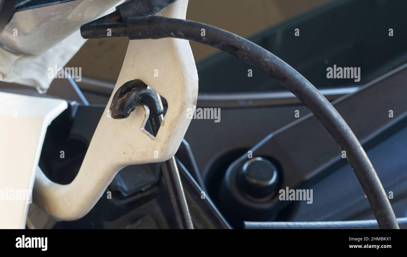 Close up part of a modern car Stock Photo - Alamy