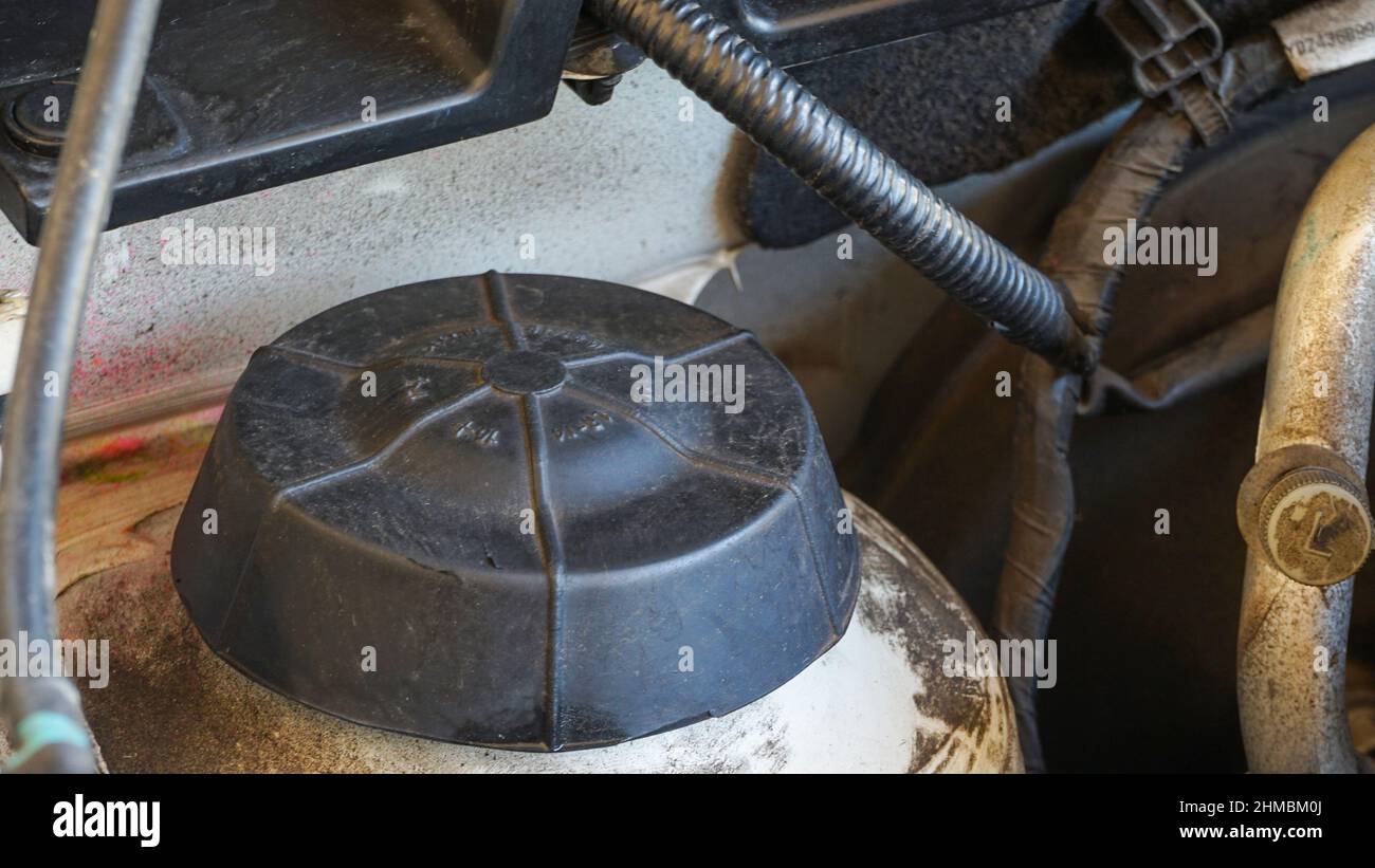 Close up part of a modern car Stock Photo - Alamy