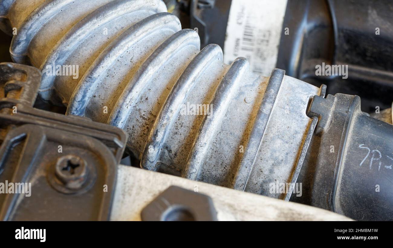 Close up part of a modern car Stock Photo - Alamy
