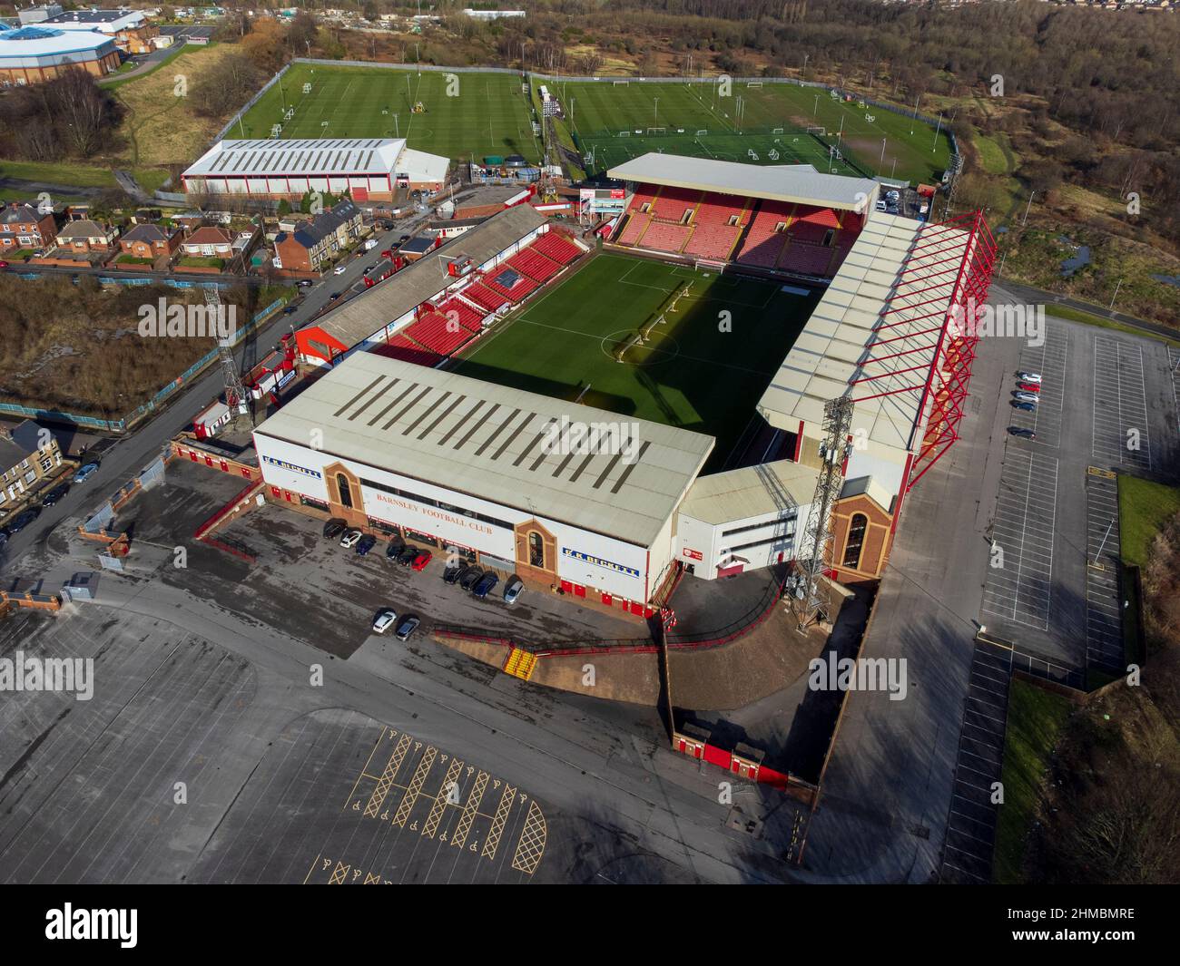 Barnsley football stadium oakwell hi-res stock photography and images ...