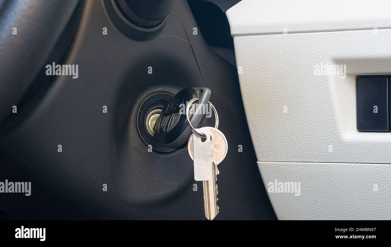 Close up part of a modern car Stock Photo - Alamy