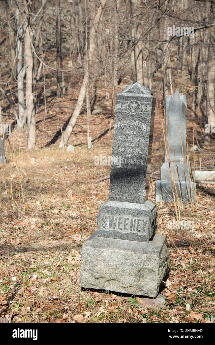 Old gravestones in cemetery Stock Photo - Alamy