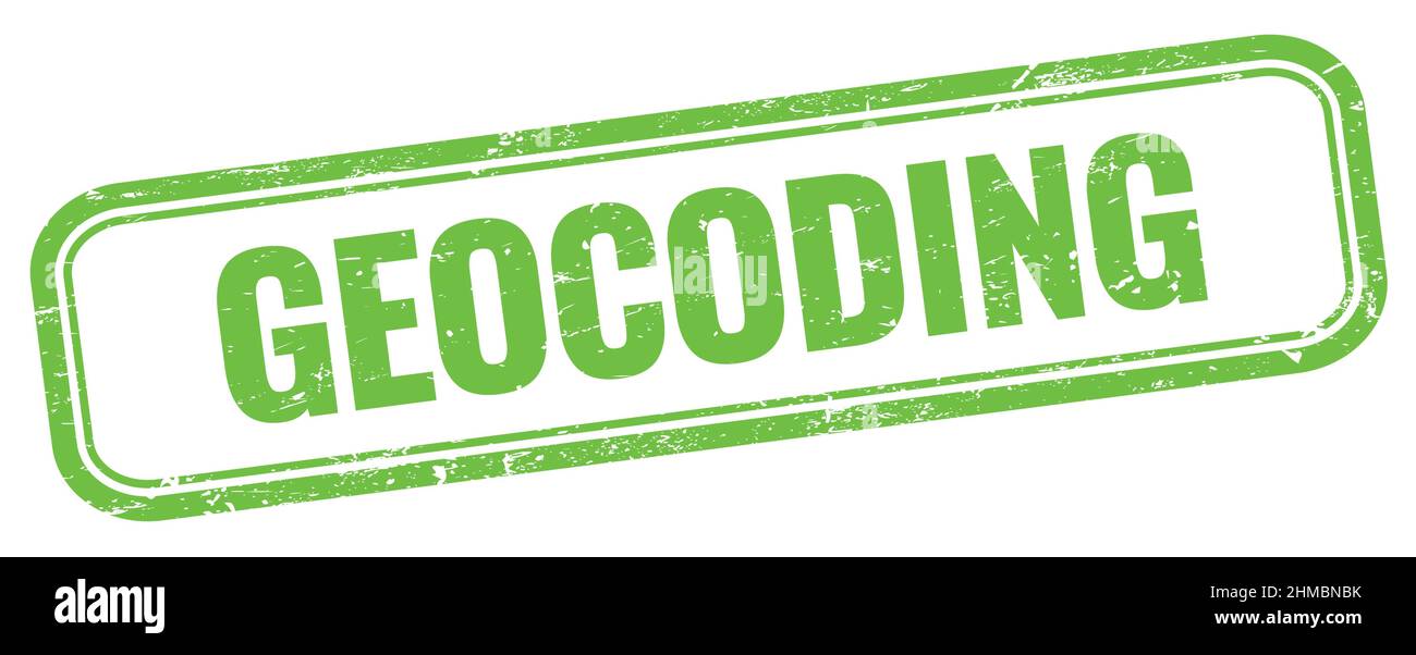 Geocoding stamp hi-res stock photography and images - Alamy