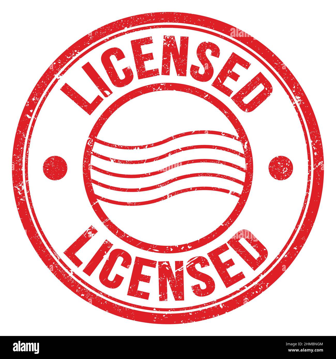 Licensed word hi-res stock photography and images - Alamy