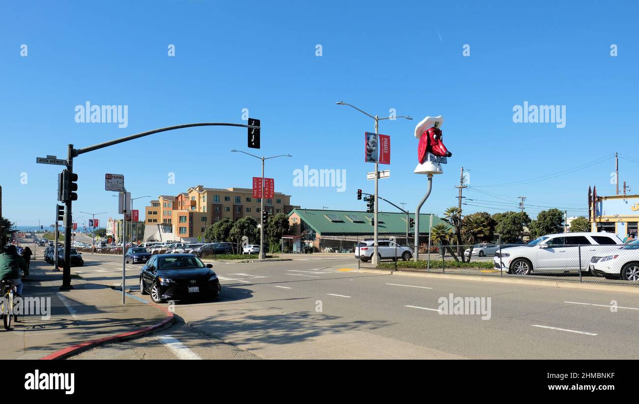 Ocean beach outer sunset san francisco hi-res stock photography and ...