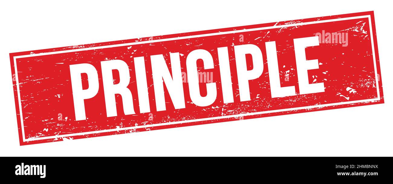 Principle stamp hi-res stock photography and images - Alamy