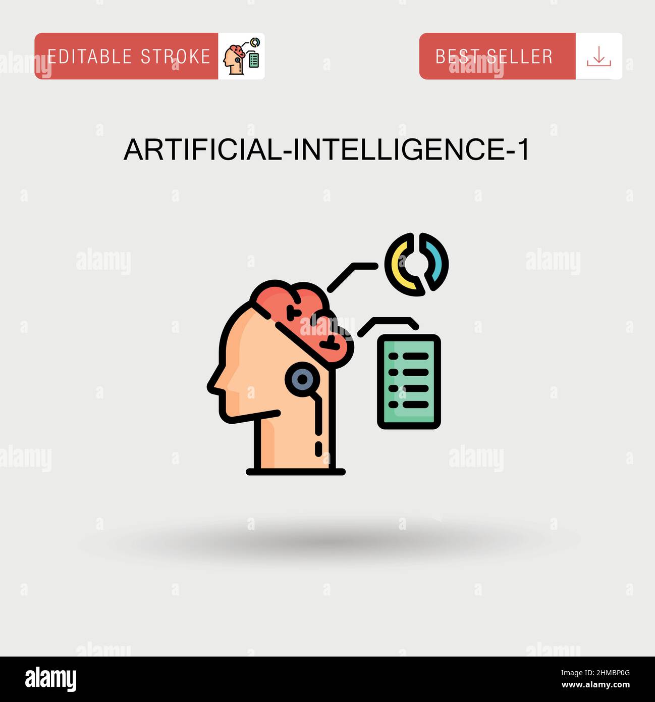 Artificial intelligence background Stock Vector Images - Alamy