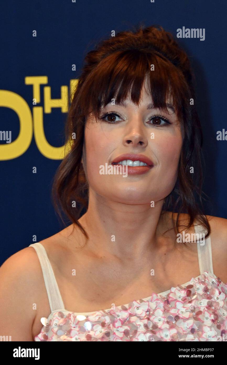 London, UK - 8 February 2022 Aimee Kelly attends The Duke UK premiere ...