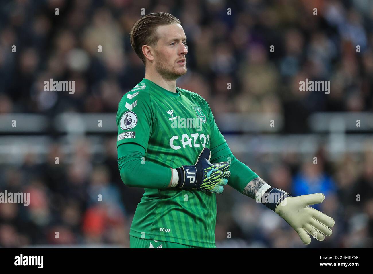 Jordan Pickford #1 of Everton during the game Stock Photo - Alamy