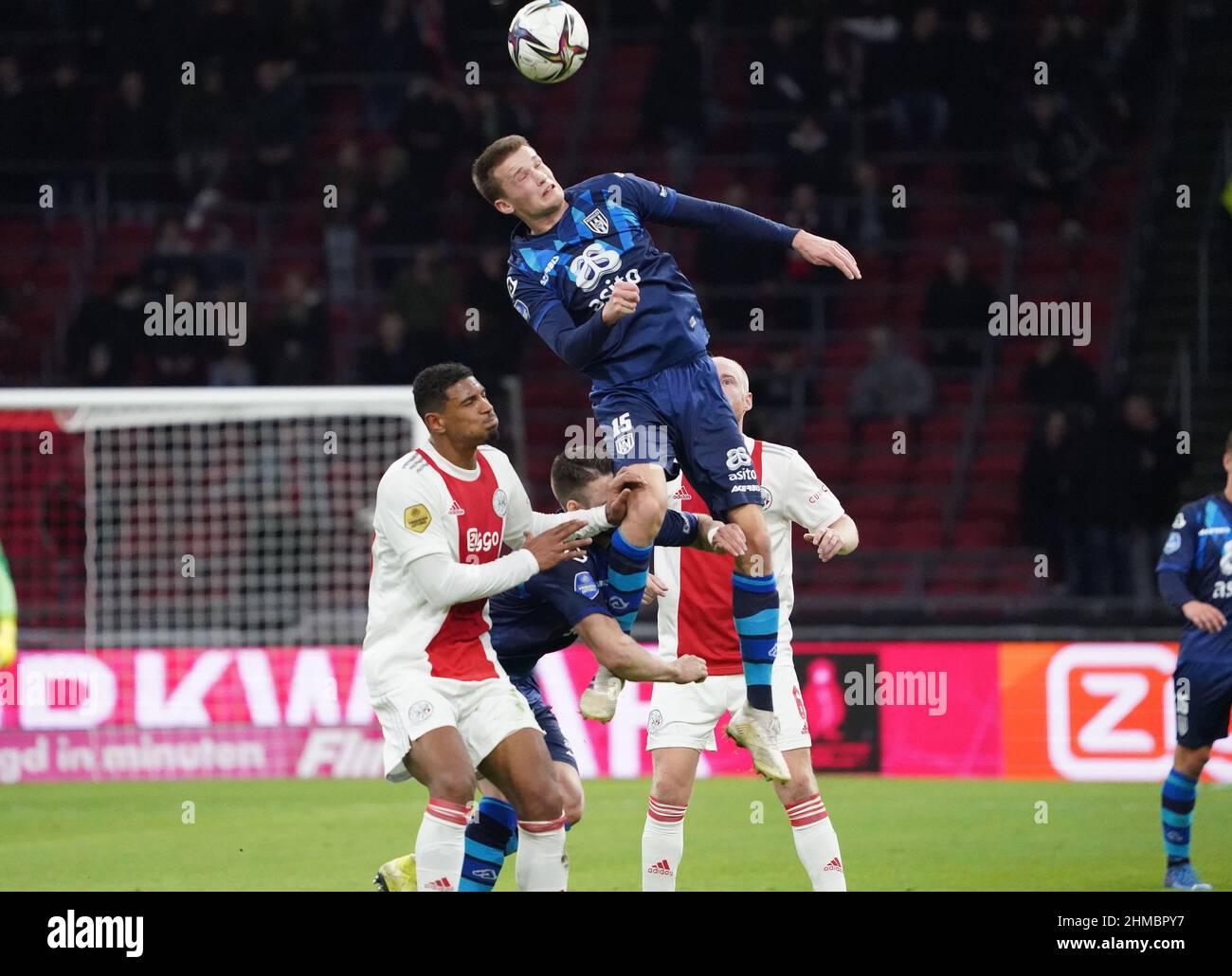 Lucas Schoofs of Heracles during competition Eredivision match between ...