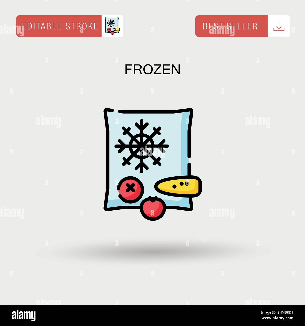 With frozen Stock Vector Images - Alamy