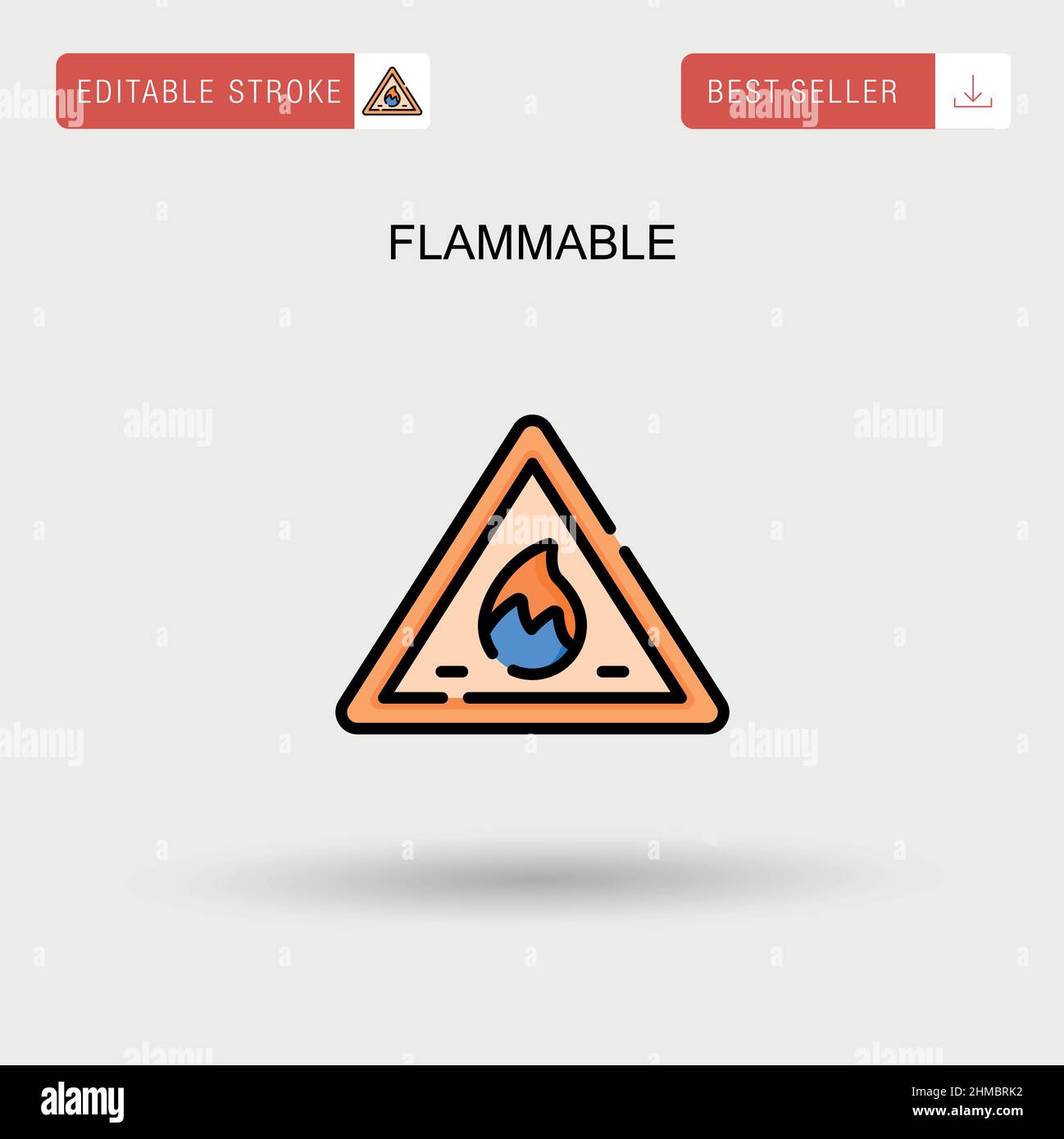 Flammable liquid pictogram hi-res stock photography and images - Alamy