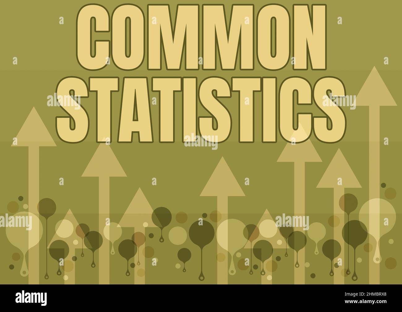 Conceptual Caption Common Statistics Word Written On Used To Calculate Values Related To