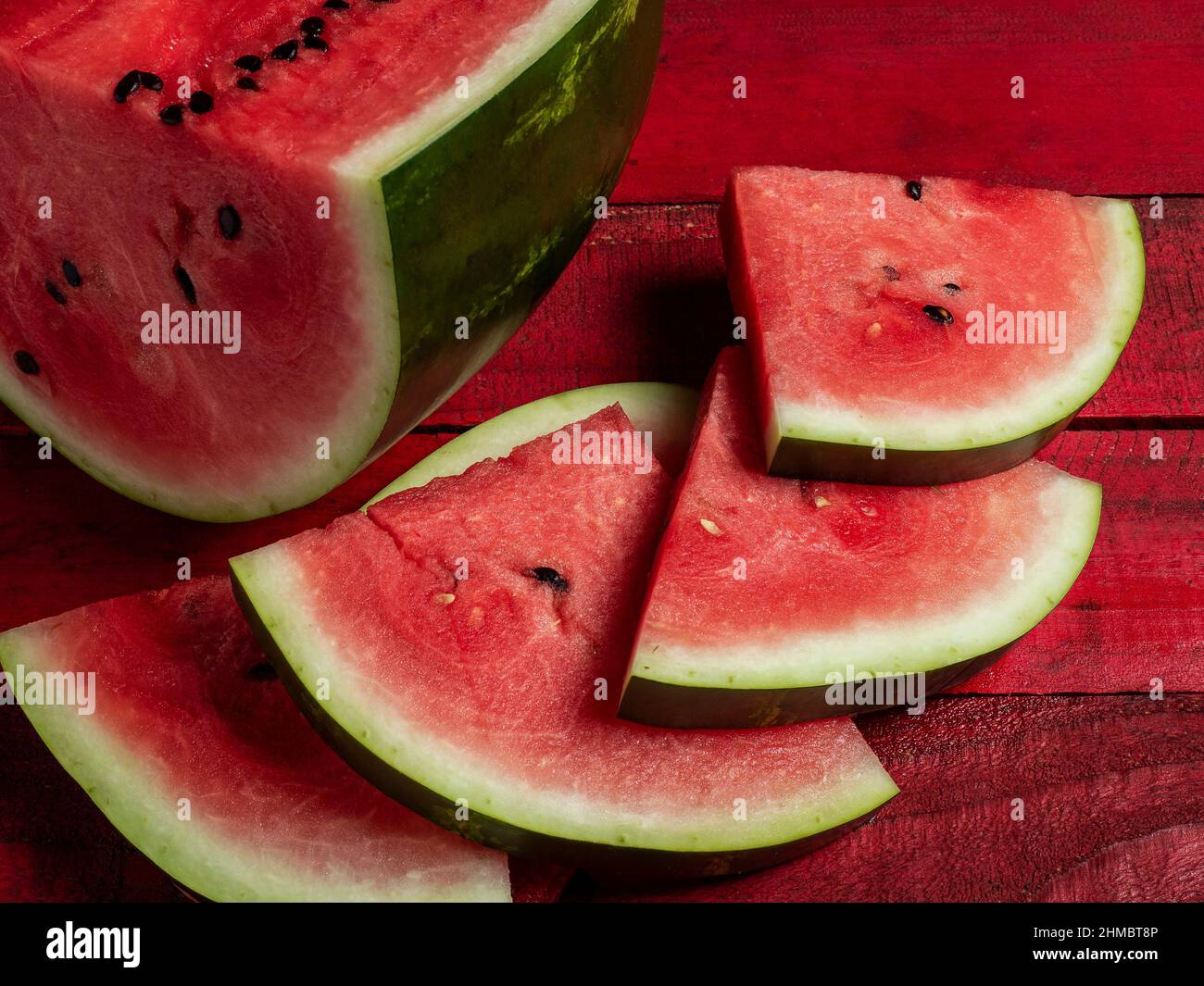 Juicy red watermelon hi-res stock photography and images - Alamy