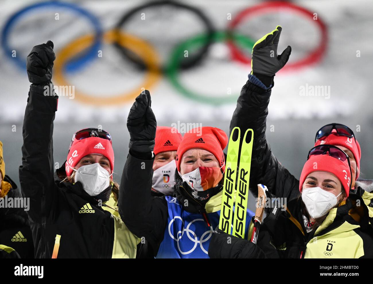 Zhangjiakou, China. 07th Feb, 2022. Biathlon, Olympics, individual 15 ...
