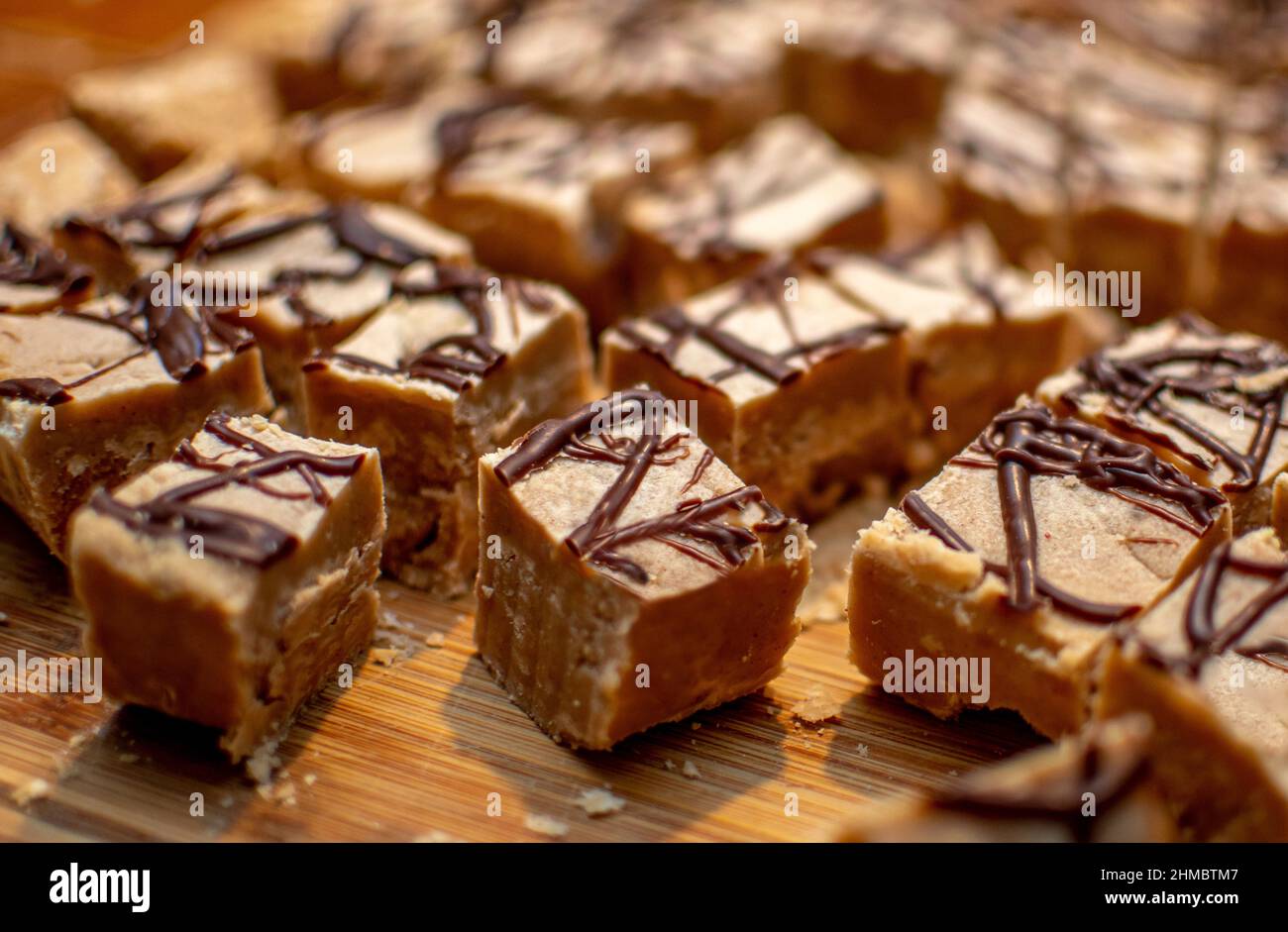 Trays of fudge hi-res stock photography and images - Alamy