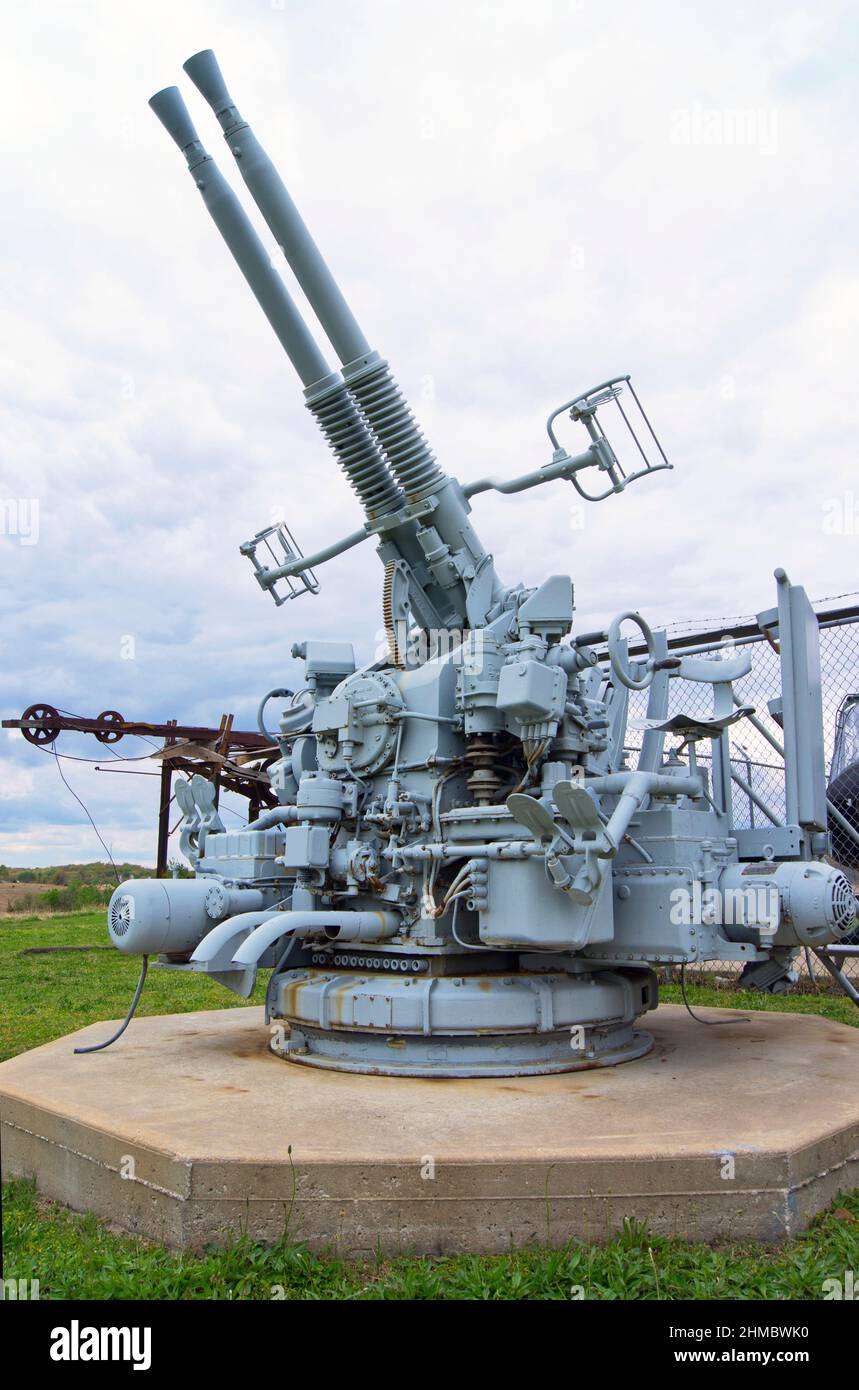 Us 40mm Bofors Antiaircraft Wwii Inertordnet