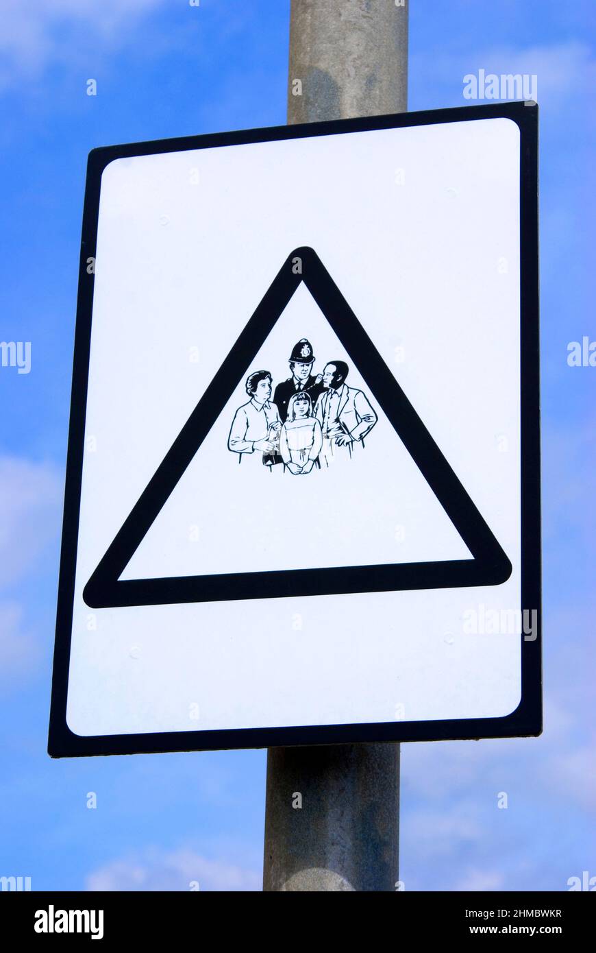 Neighbourhood Watch sign Stock Photo - Alamy