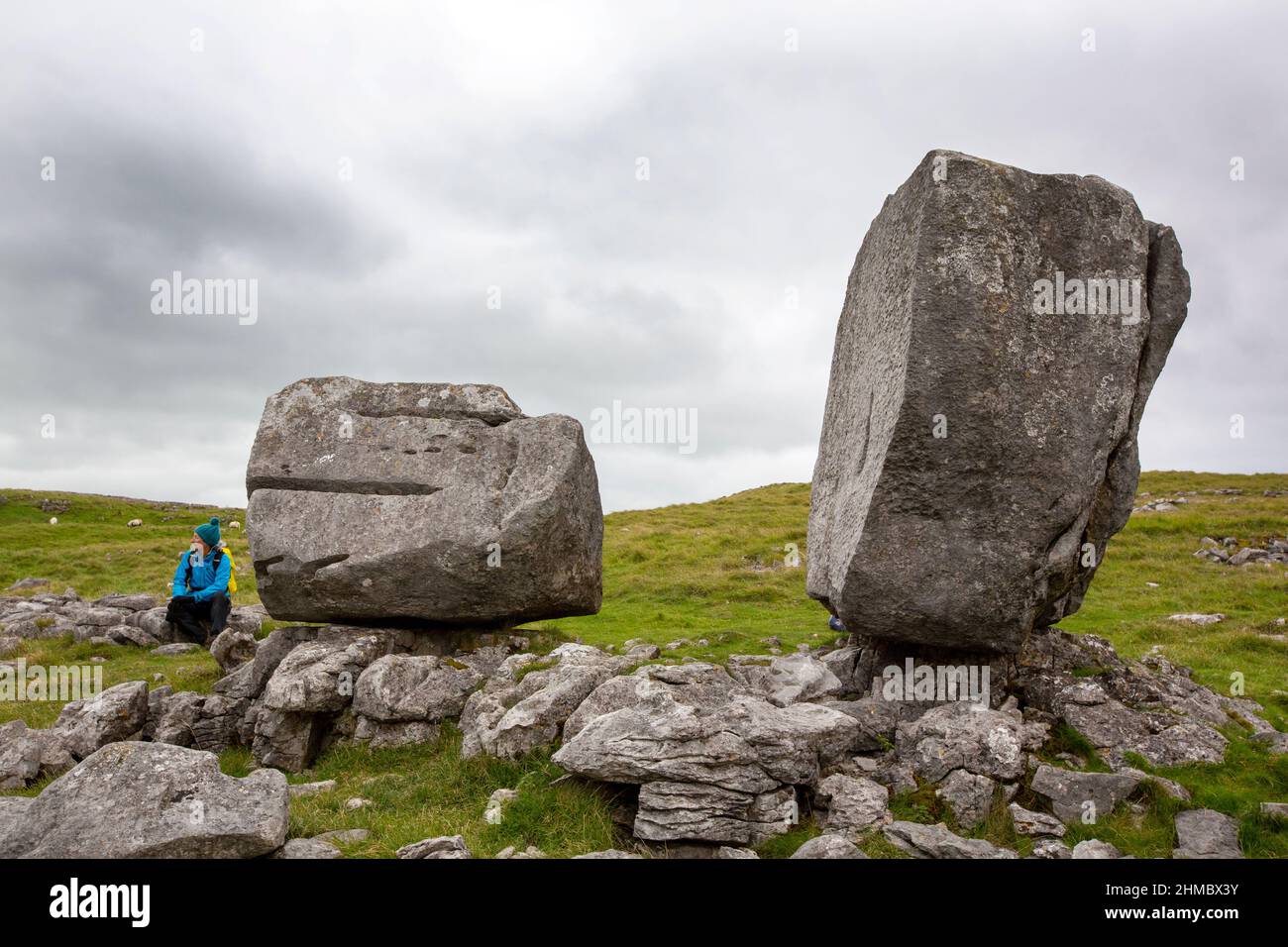 Cheese Press Stone, Yorkshire Dales, UK Stock Photo - Alamy
