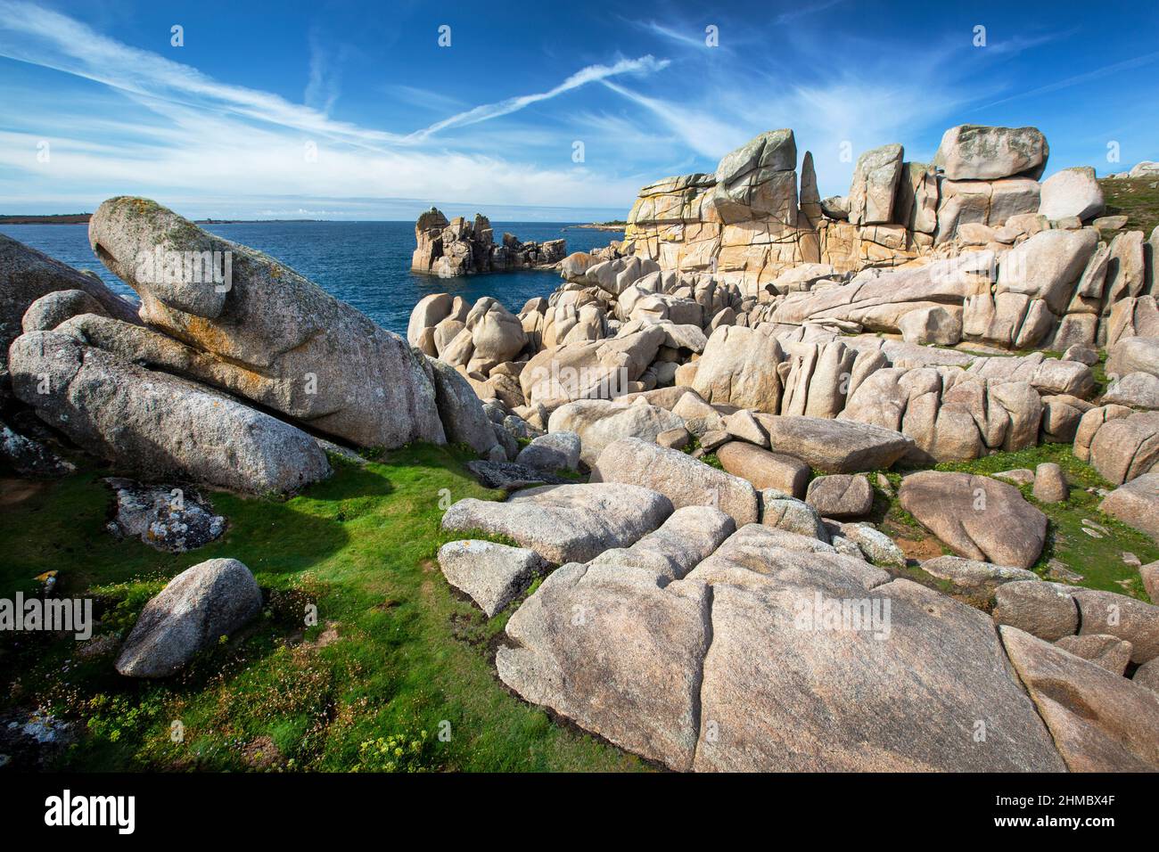 Weathered granite boulders Stock Photo - Alamy