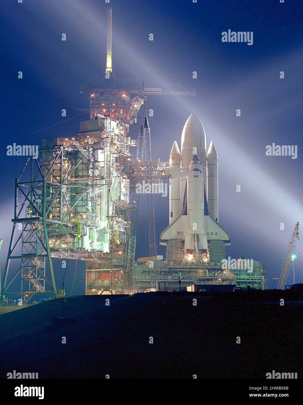 First space shuttle STS-1 Stock Photo - Alamy