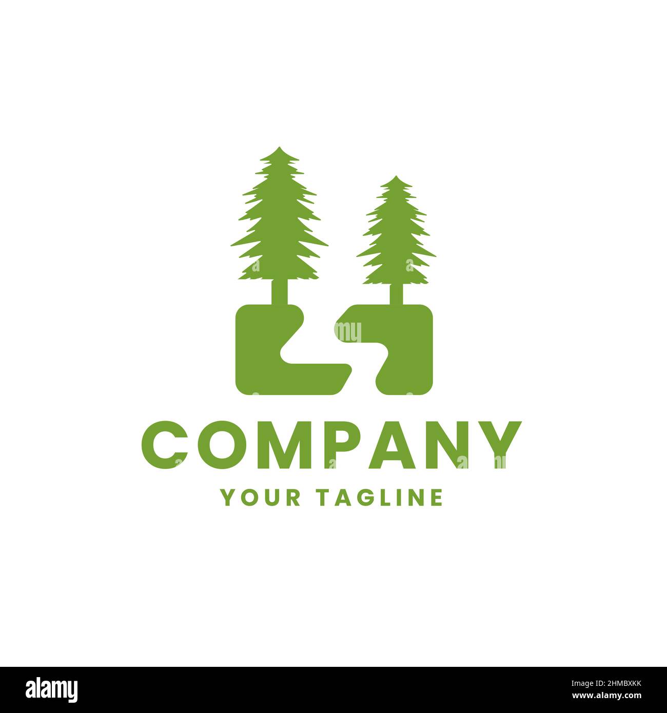 Blue travel tree park Stock Vector Images - Alamy