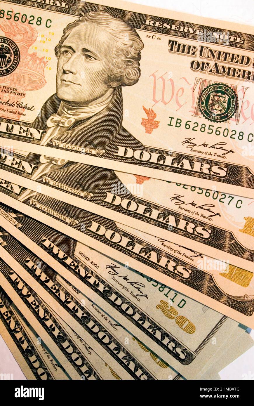US dollar bills Stock Photo - Alamy