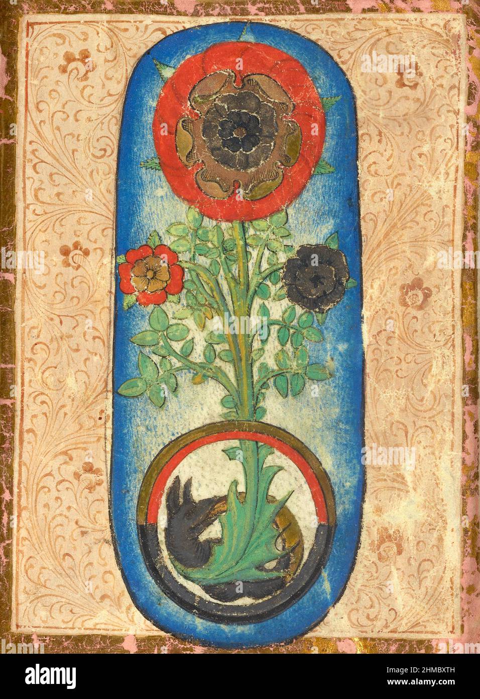 The Flower of Wisdom, 15th century illustration Stock Photo - Alamy