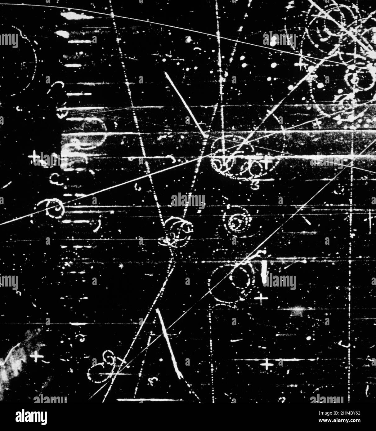 Discovery of neutral xi (or cascade) particle Stock Photo - Alamy