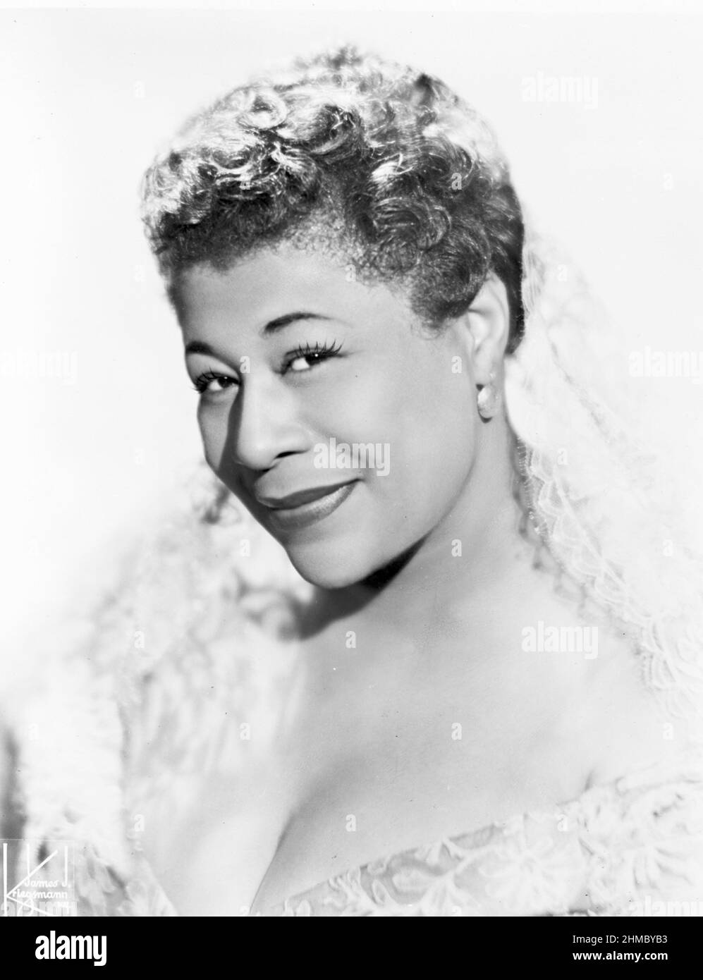 Ella Fitzgerald, American jazz singer Stock Photo - Alamy