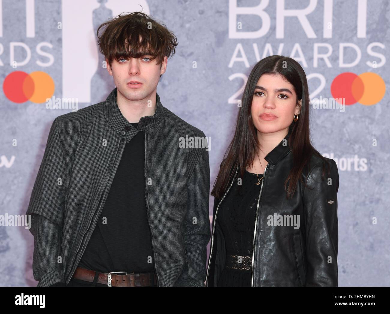 8th February, 2022. London, UK EDITORIAL USE ONLY Lennon Gallagher and ...