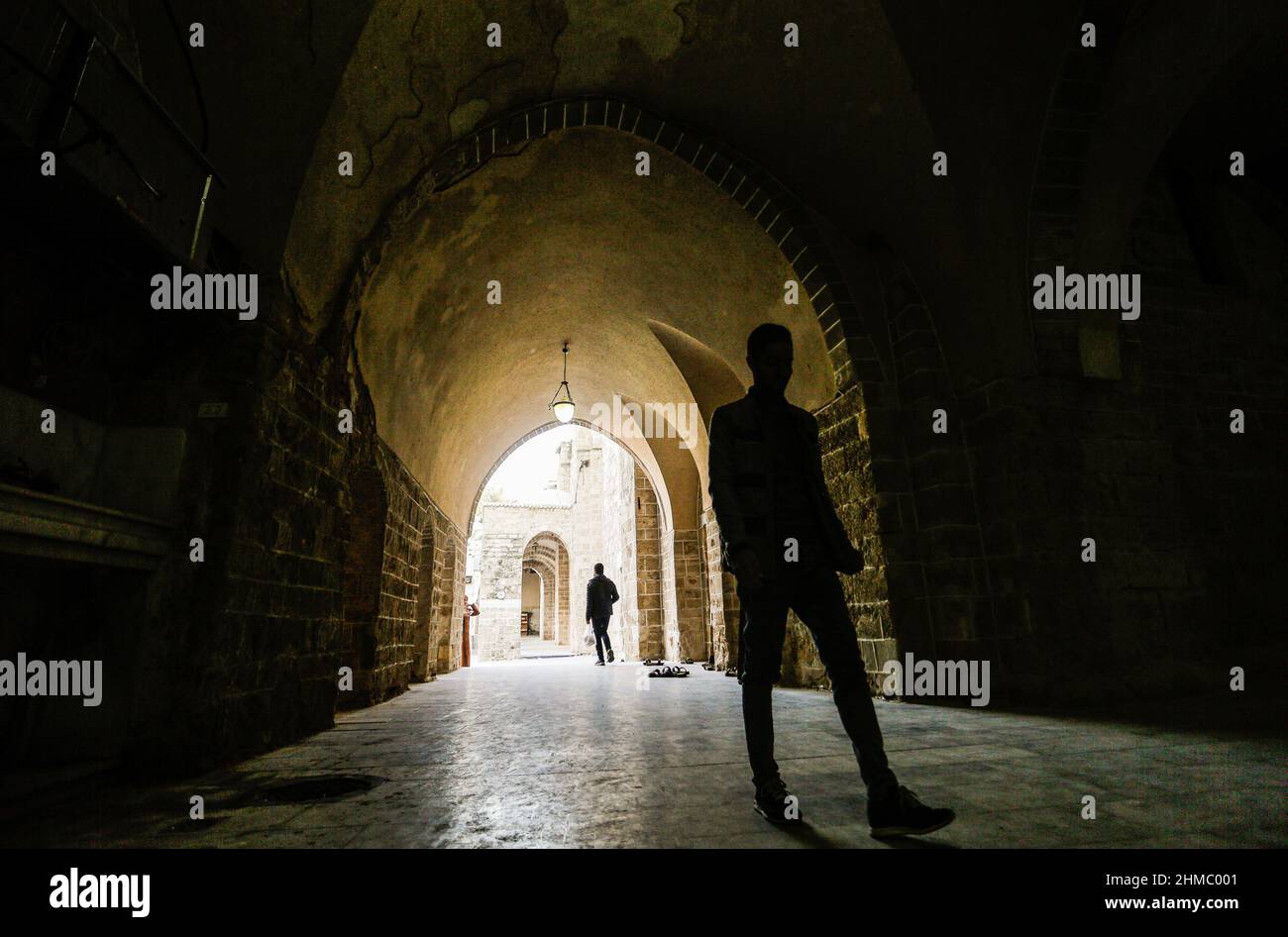 The great omari mosque in gaza hi-res stock photography and images - Alamy