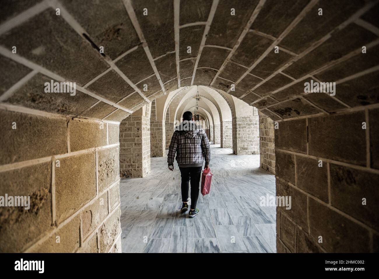 The great omari mosque in gaza hi-res stock photography and images - Alamy