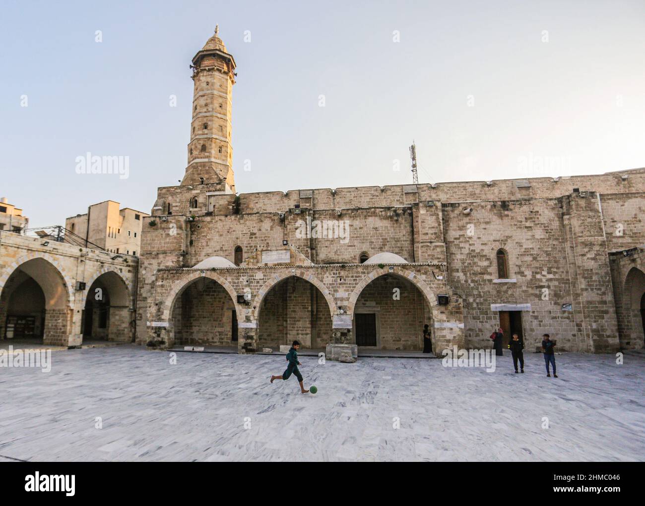 The great omari mosque in gaza hi-res stock photography and images - Alamy