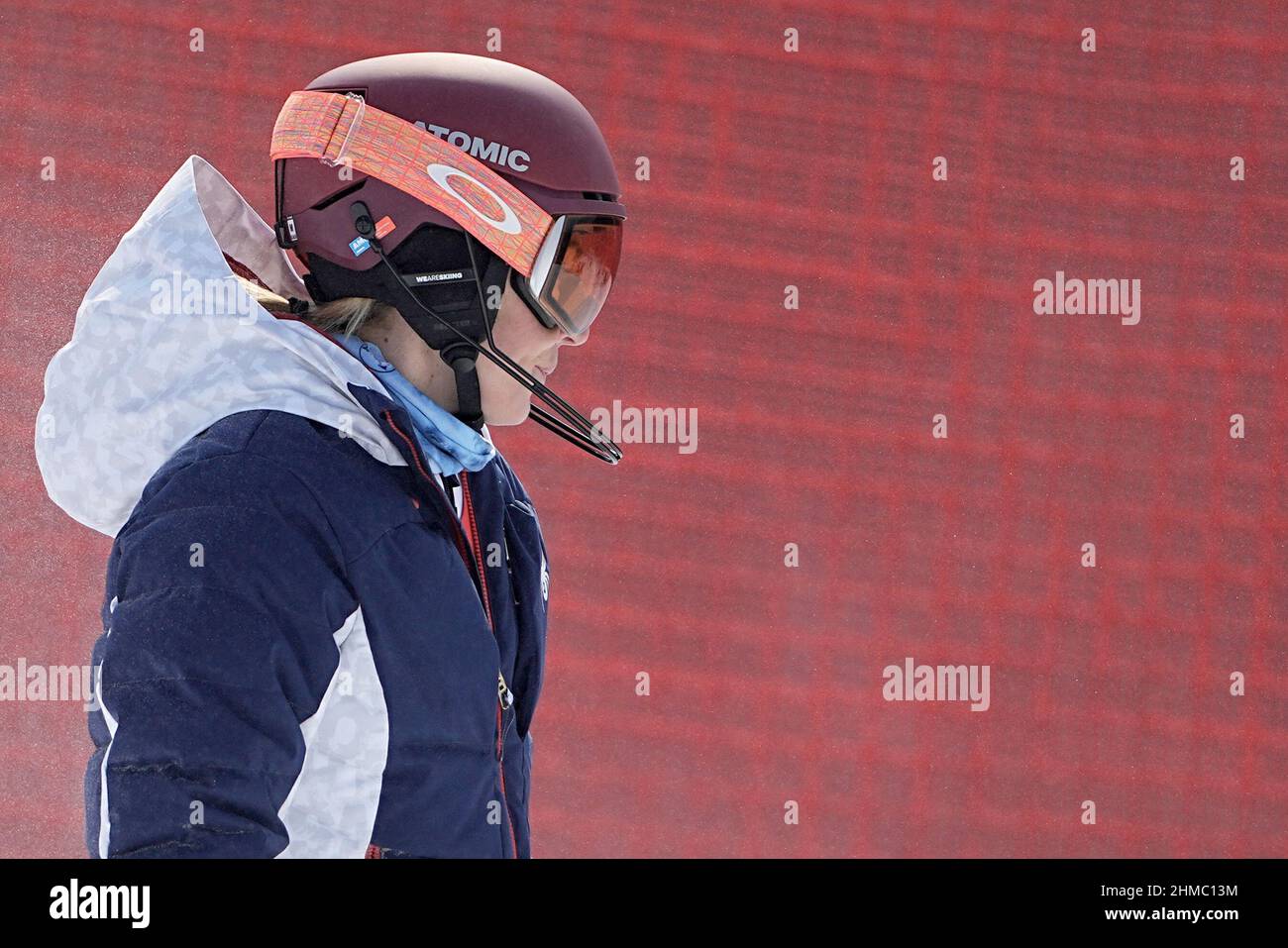 Yanqing, China. 09th Feb, 2022. Olympics, Alpine skiing, slalom, women ...