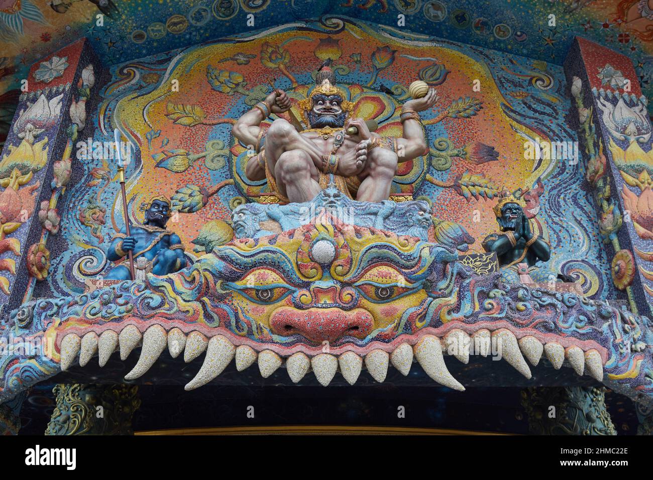 Wat Ban Rai, the Elephant Temple of Nakhon Ratchasima Stock Photo - Alamy