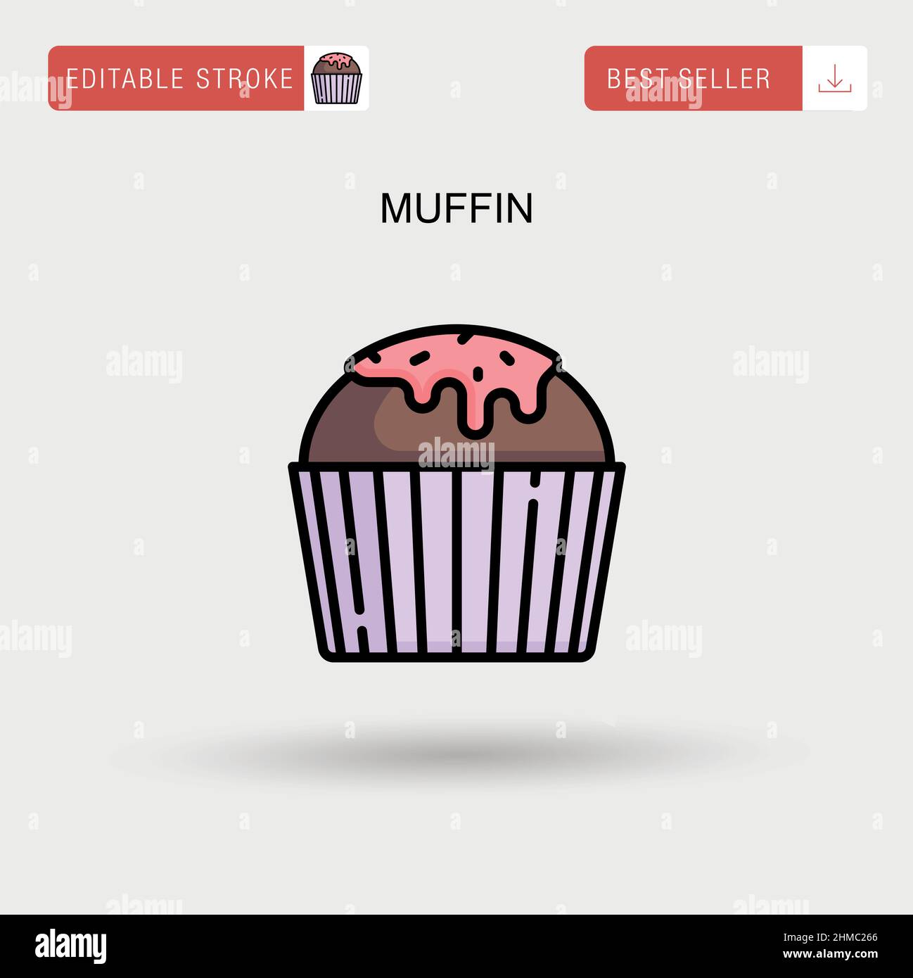 Fresh chocolate cake golden Stock Vector Images - Alamy