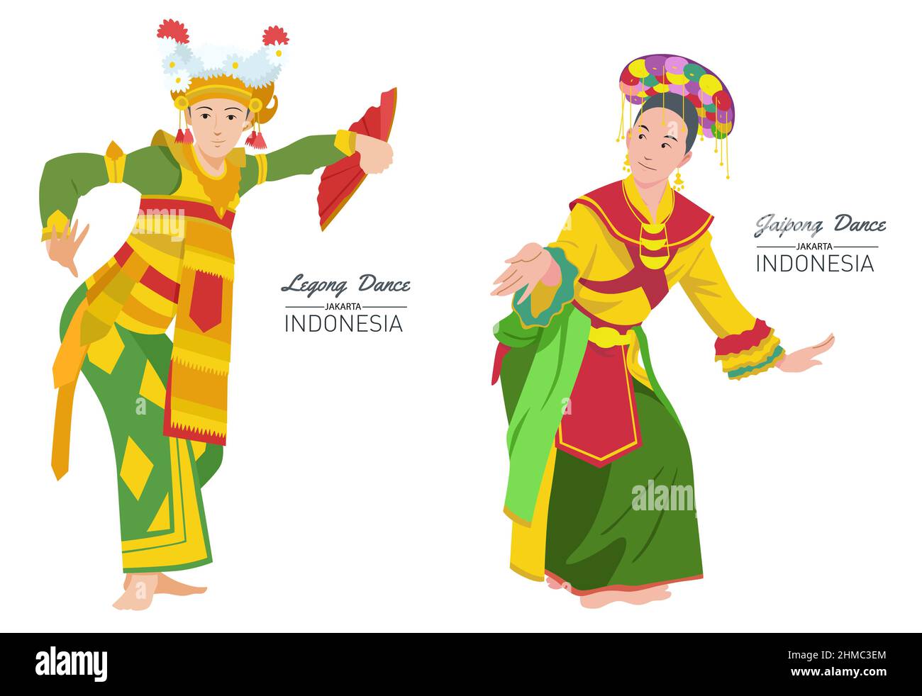 Heritage dancer Stock Vector Images - Alamy