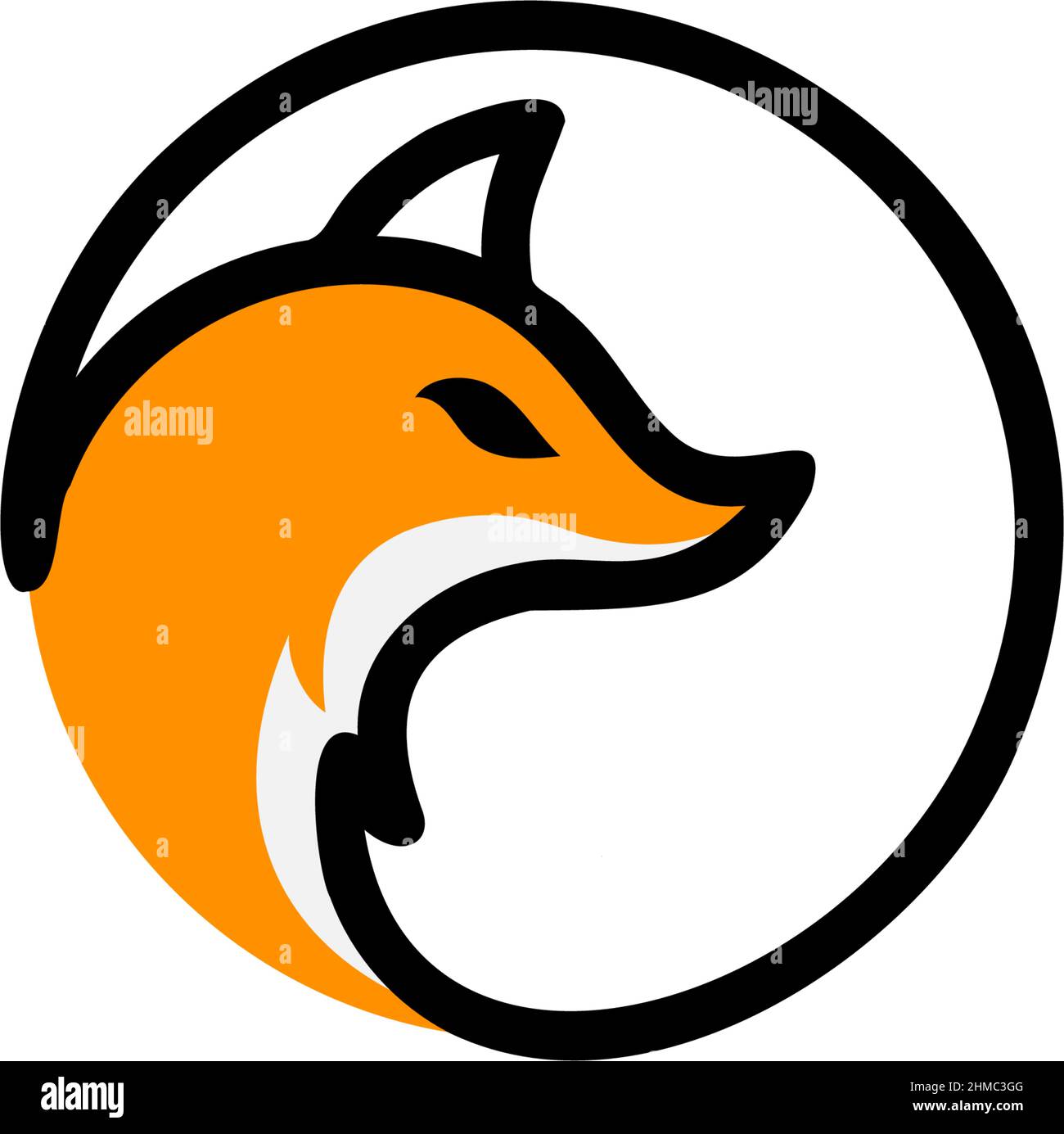 Fox icon Cut Out Stock Images & Pictures - Alamy