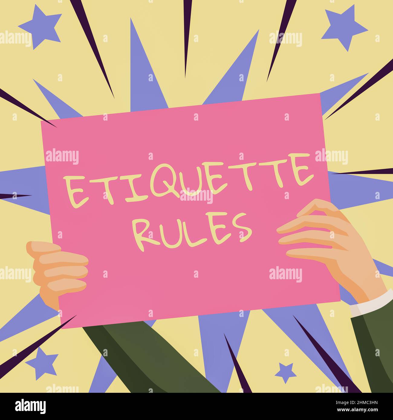 Conceptual display Etiquette Rules. Business concept customs that ... Conceptual display Etiquette Rules. Business concept customs that ...