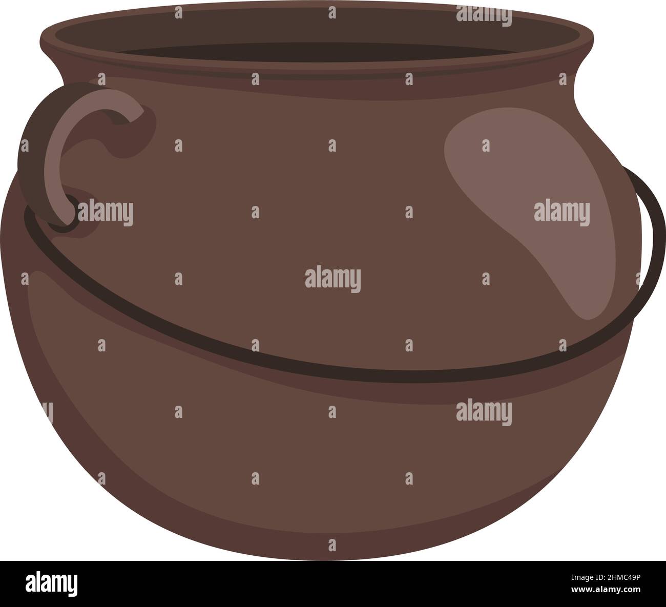 traditional cauldron icon icon flat Stock Vector Image & Art - Alamy
