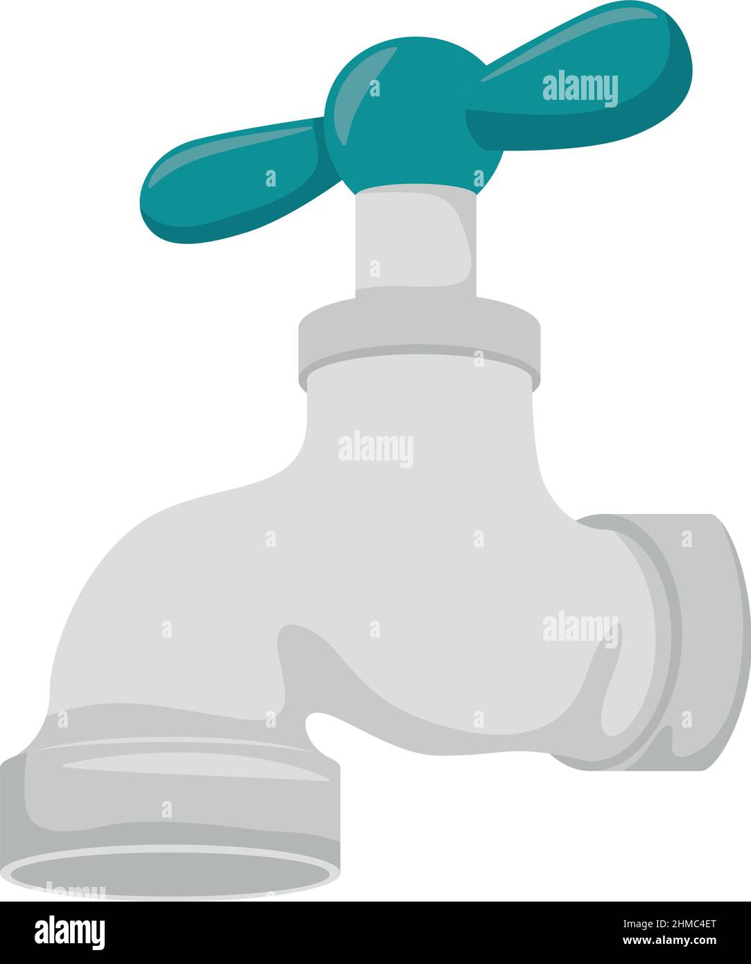 faucet icon vector white background Stock Vector Image & Art - Alamy
