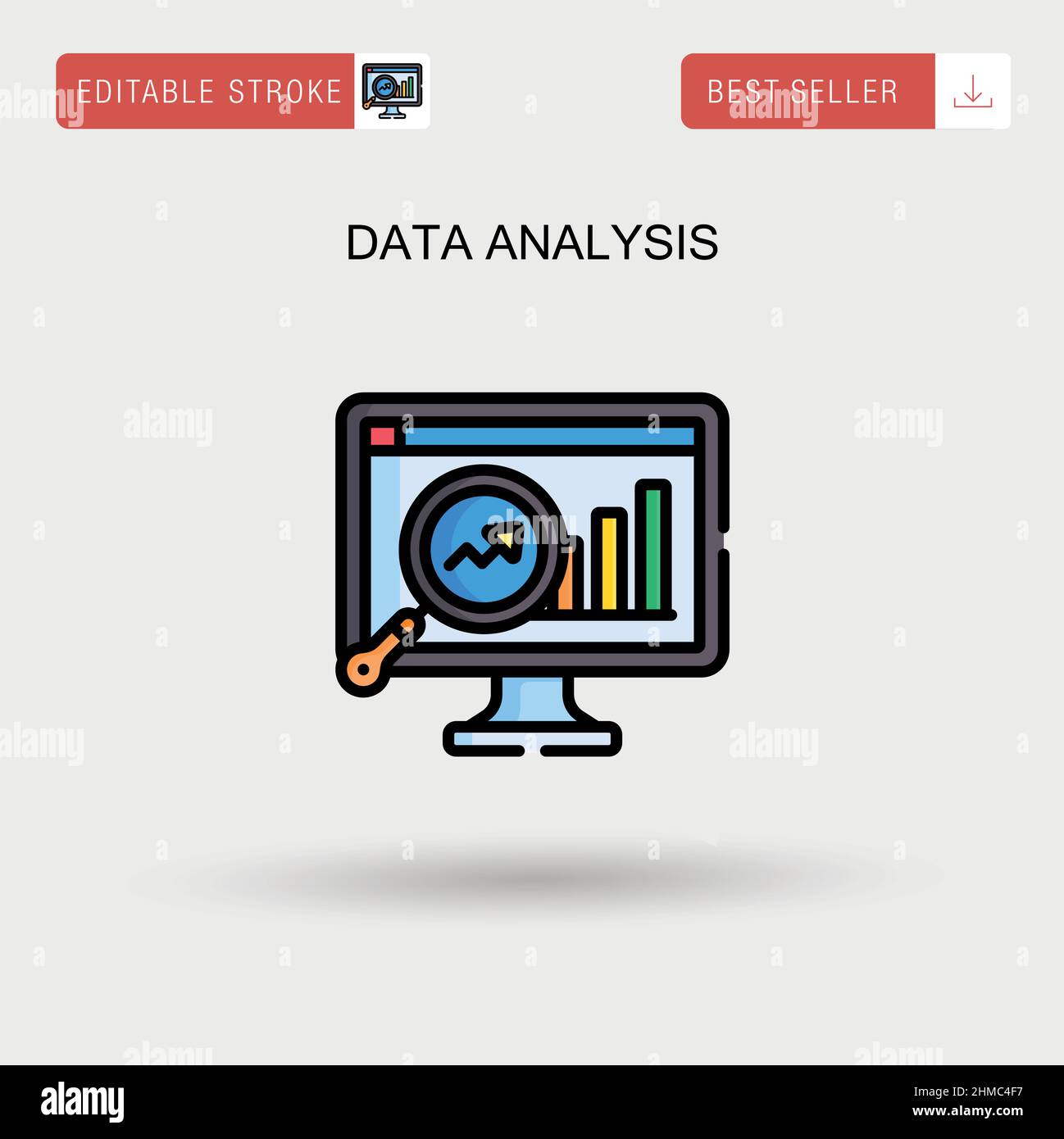Analysis information data Stock Vector Images - Alamy