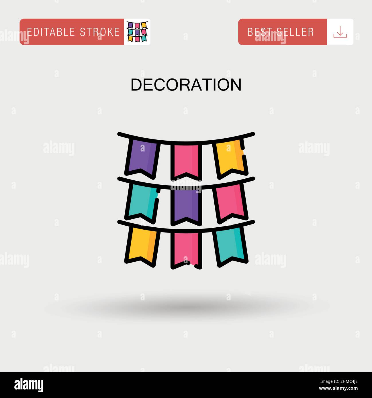 Modern white christmas room Stock Vector Images - Alamy